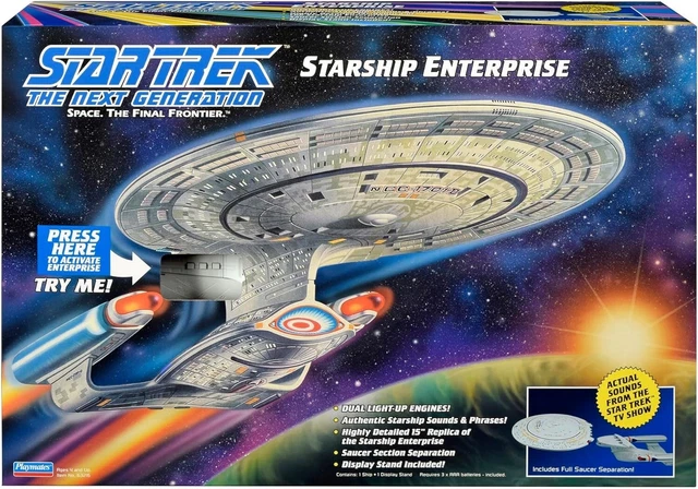 2023 PLAYMATES TOYS U.S.S. Enterprise NCC-1701-D - Star Trek The Next ...