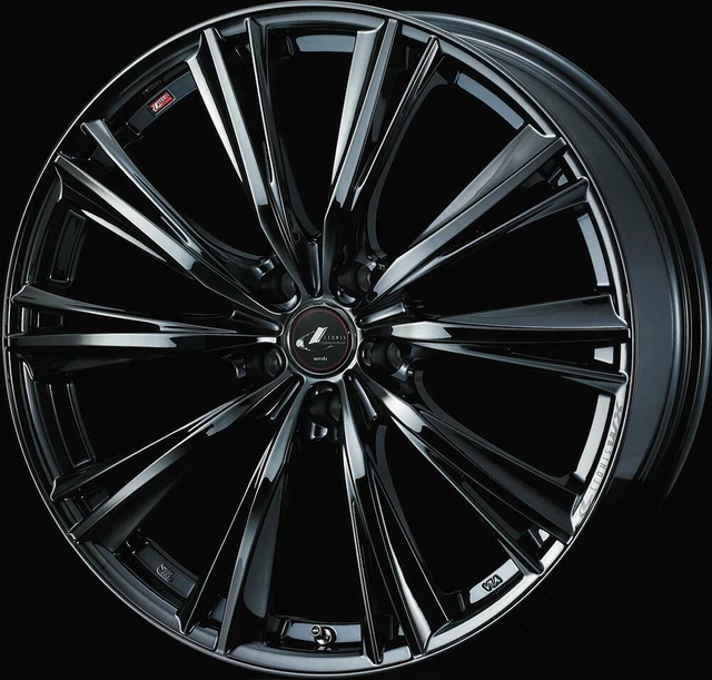 WEDS LEONIS/WX 4-WHEEL set 19X8.0J +48 5x114.3 Color: BMC1 EUR 1.864,07 - PicClick FR