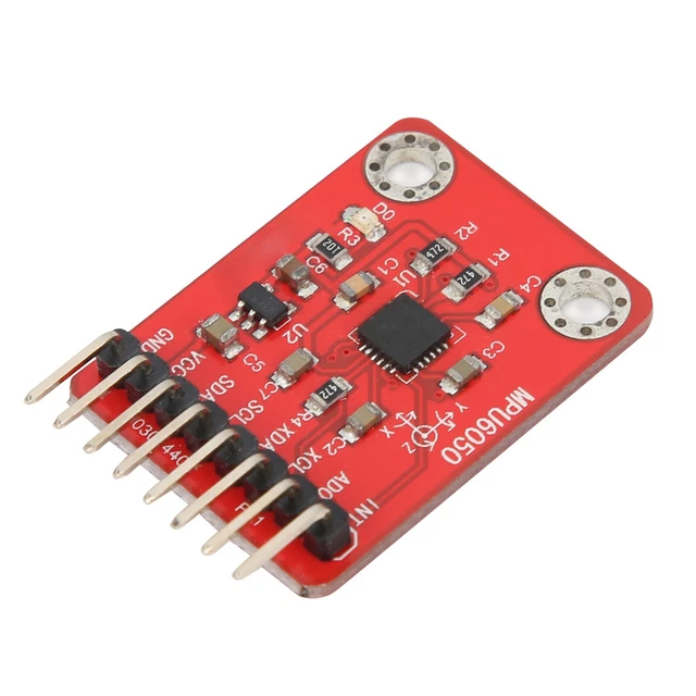 MPU6050 6 AXIS Accelerometer Gyroscope Sensor Module 16 Bit AD ...