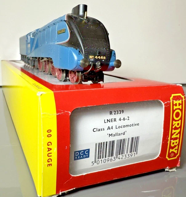 HORNBY A4 PACIFIC 4-6-2 4468 Mallard LNER Blue R2339 Mint Unused DCC ...
