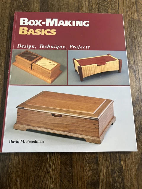 BOX-MAKING BASICS: DESIGN, Technique, Projects by Freedman, David M. $9 ...