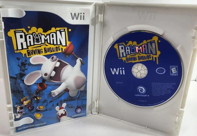 RAYMAN RAVING RABBIDS (Nintendo Wii, 2006) - Includes Manual £8.03 ...