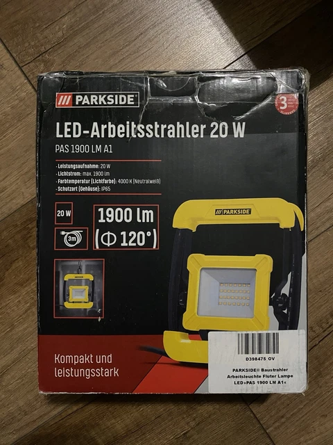 PARKSIDE® BAUSTRAHLER ARBEITSLEUCHTE Arbeitslampe Lampe LED »PAS 1900 ...