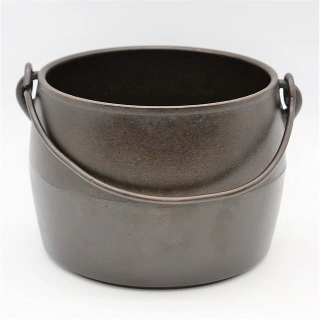 ANTIQUE CAST IRON Pot Pan Molder's Mark Gate Mark Heat Ring 2 Qt ...