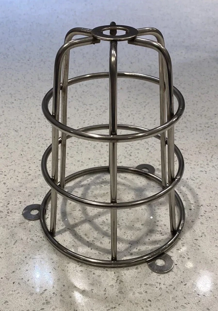 HEAVY DUTY LIGHT Cover Cage Stainless Steel Industrial Lamp Beacon Cage ...