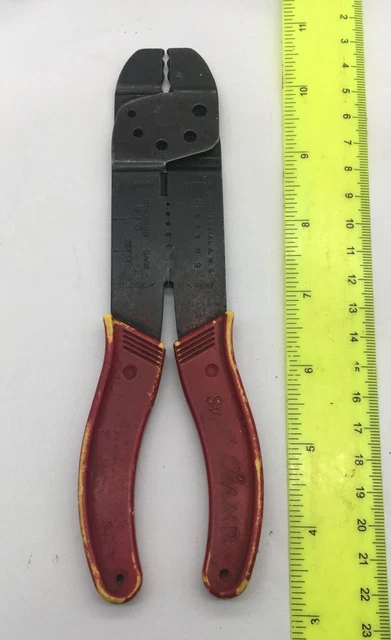 VINTAGE SUPER CHAMP Wire Cutters, Stripper, Crimper Aircraft Marine ...