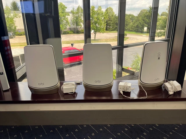 NETGEAR ORBI RBKE963 Quad-Band AXE11000 Wi-Fi 6E Mesh System - White ...