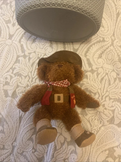 BUCKAROO BEAR PLUSH Soft Toy Cowboy Bear . 10” Tall. VGC £4.35 ...