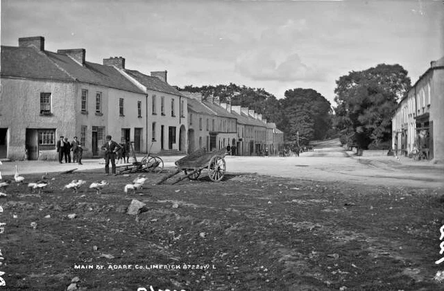 MAIN STREET, ADARE, Co. Limerick c1900 Ireland OLD PHOTO $9.00 ...