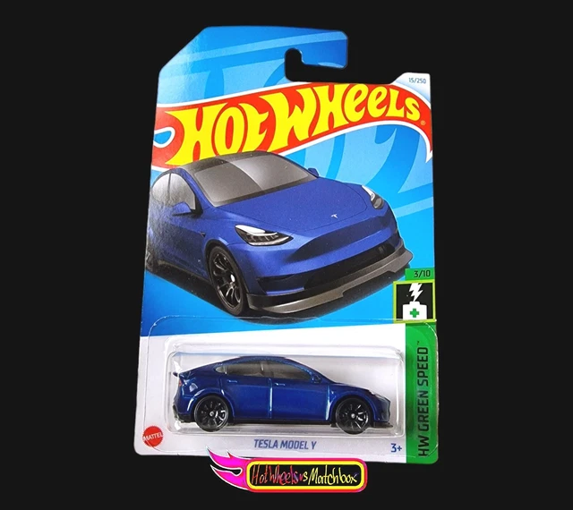 HOT WHEELS TESLA MODEL Y HW GREEN SPEED 2024 A CASE £3.99 - PicClick UK