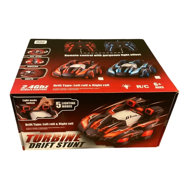 SIDEWAYS DRIFT RC Stunt Car 360° Rotatation 2.4GHz Remote Control Led ...