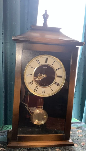 RARE FIND ATTRACTIVE Seiko Vintage Antique Style Pendulum Chime Wall ...
