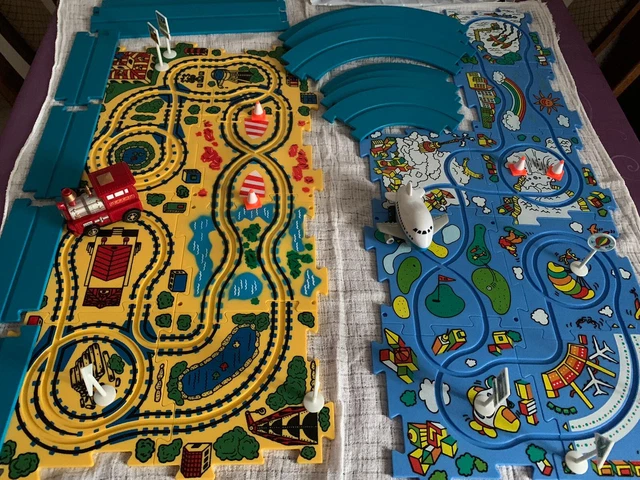 PUKKAR LERNSPIEL BASTELN Puzzeln-16 teilig Autobahn und Flugplatz mit ... PUKKAR LERNSPIEL BASTELN Puzzeln-16 teilig Autobahn und Flugplatz mit ...