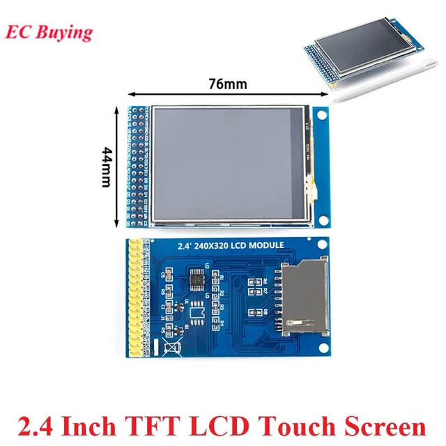 2.4& TFT LCD Touch Screen ILI9341 STM32 240x320 Display Module for ...