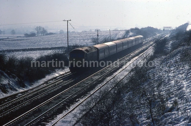 GAMSTON CLASS 47 47552 27.1.79 Kodachrome 35mm Slide RN251 £2.99 ...