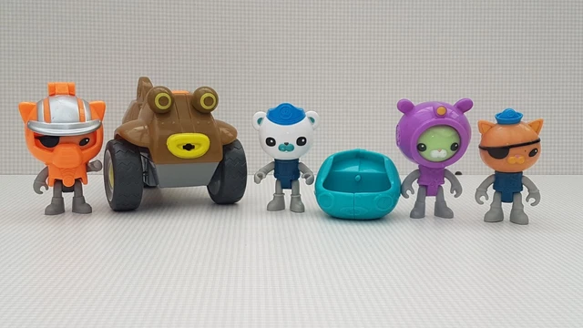 OCTONAUTS GUP M Swampland Rescue Vehicle Kwazii Barnacles Tweak Figure ...