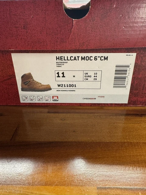 WOLVERINE HELLCAT BOOTS Men’s Size 11 £107.43 - PicClick UK