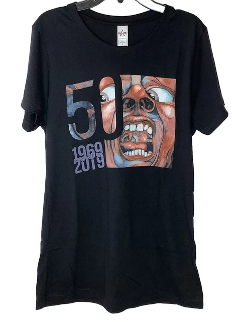 KING CRIMSON 50 Years Celebration Tour 1969-2019 Tshirt Sz Medium $22. ...