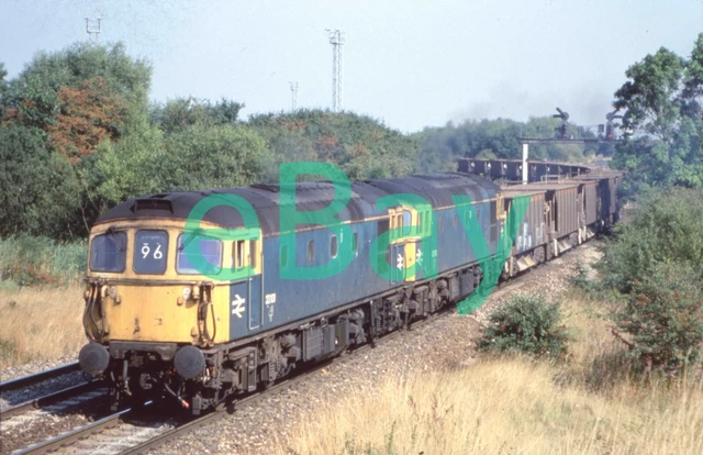 35MM RAILWAY SLIDE of Class 33 33101 & 33110 @ Westbury £4.99 - PicClick UK