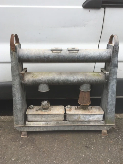 RARE VINTAGE LG Eltex Double Burner Paraffin Greenhouse/Garage Heater £ ...