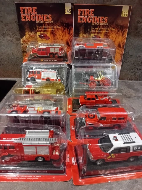 DEL PRADO FIRE Engines of the World Magazine & Model - See drop down ...