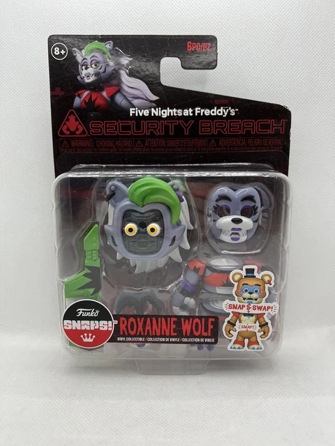 Five Nights At Freddys Snaps Roxanne Wolf Figure Freddy Fnaf Funko