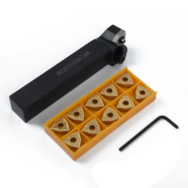 PORTE-OUTIL DE TOURNAGE de tour haute performance MWLNR20K08 avec inserts en car EUR 54,10 ...