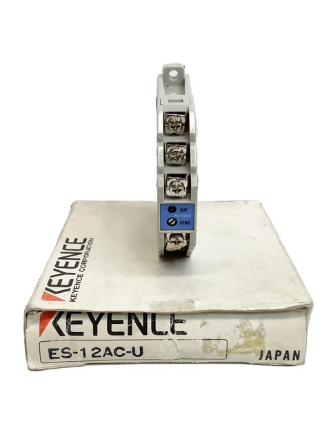 KEYENCE ES-12AC-U PROXIMITY Switch Sensor Amplifier Module 110-120VAC £ ...