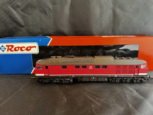 ROCO 43705 H0 Diesellok BR 232 Ludmilla DB AG Diesellok in OVP EUR 99 ...