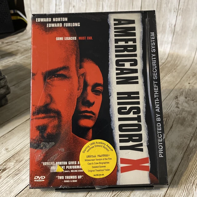 AMERICAN HISTORY X (DVD, 1998) nuovo sigillato in fabbrica EUR 5,58 ...