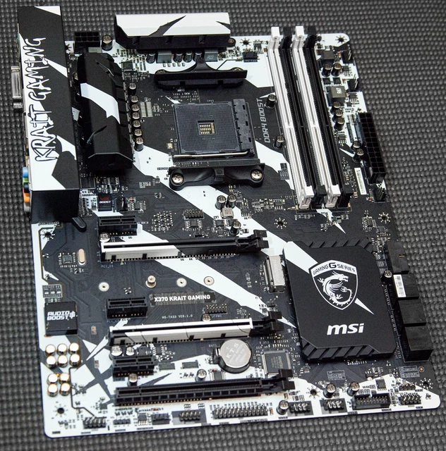 MSI X370 KRAIT GAMING AMD AM4 ATX Motherboard DDR4 *TESTED & LATEST ...