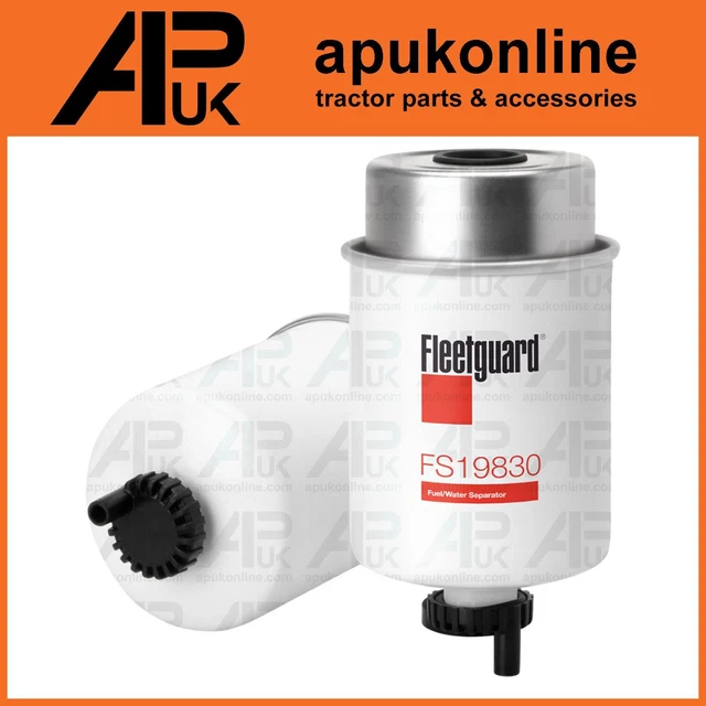 FLEETGUARD FUEL FILTER FS19830 for New Holland TS90 TS100 TS110 TM110 ...