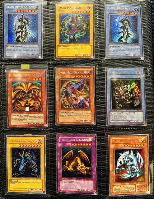 YU-GI-OH! MEGA BUNDLE Lot Holo Dark Magician Girl Exodia 128 Cards 30 ...