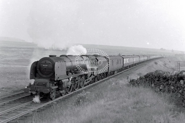PHOTO BR BRITISH Railways Steam Locomotive Class Coronation 46248 at ...