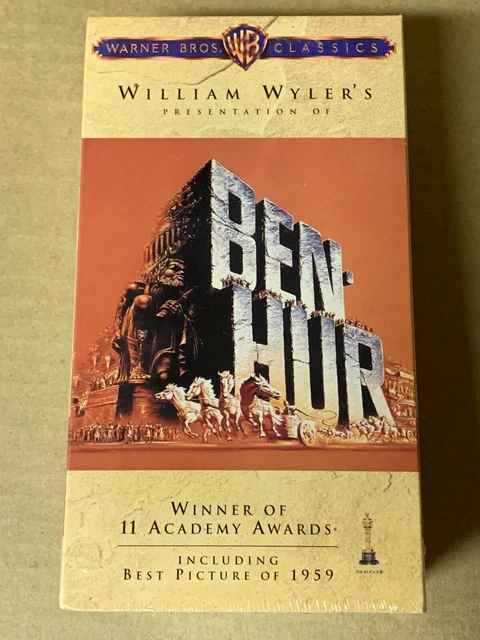 BEN-HUR 2 VHS Tape Box Set 1959 Best Picture NEW Sealed £3.30 - PicClick UK