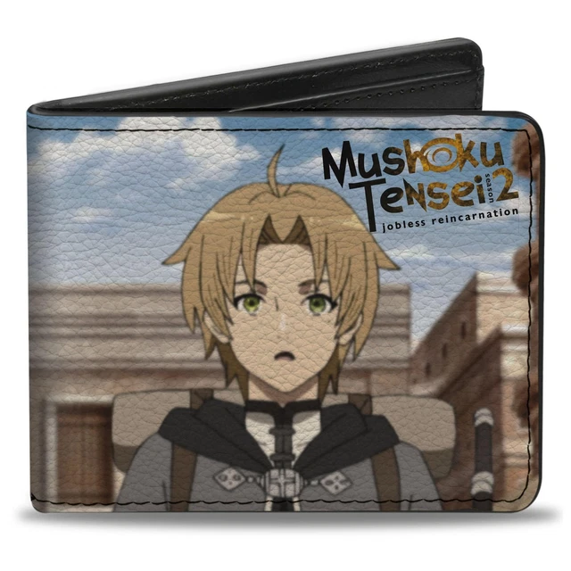 BUCKLE-DOWN MUSHOKU TENSEI Jobless Reincarnation Wallet, Bifold ...
