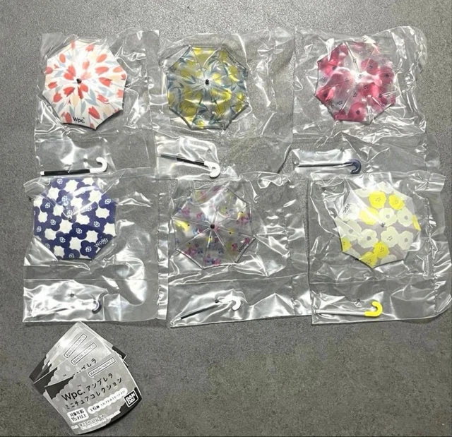 COLLEZIONE MINIATURE OMBRELLO Wpc tutti i 6 tipi set completo EUR 85,55 ...