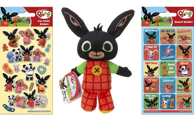 BING BUNNY SOFT Toy Teddy Plush Small 20cm Cbeebies Children's with ...