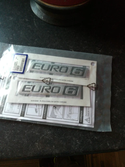 VOLVO TRUCK EURO 6 Badges £20.00 - PicClick UK