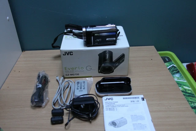 CAMÉSCOPE NUMÉRIQUE JVC Everio 30GB HDD GZ-MG 730 EUR 110,00 - PicClick FR