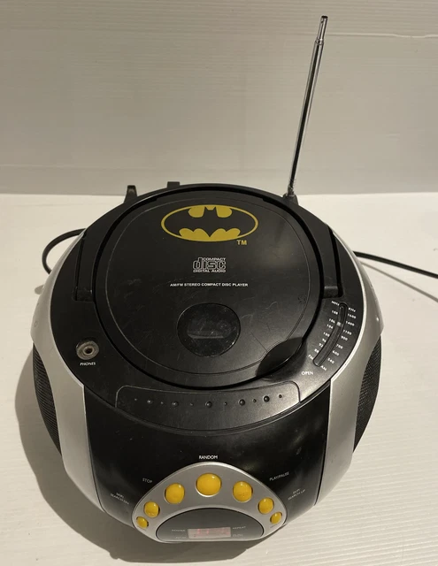 Batman Radio Cd Player Boombox Collection Discounts | www.oceanproperty ...