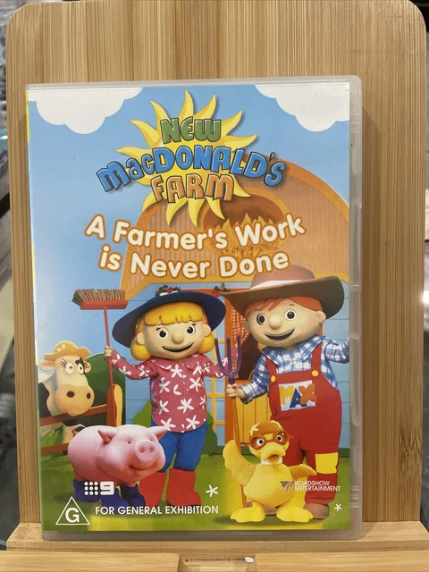 NEW MACDONALD'S FARM A Farmer's Work is Never Done DVD Region 4 Rare ...