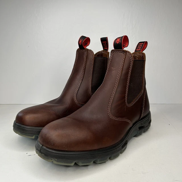 REDBACK BOBCAT BOOTS Soft Toe Jarrah Brown - Size UK 10 £85.00 ...