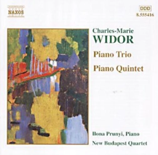 CHARLES MARIE WIDO Piano Trio, Piano Quintet (New Budapest Quartet ...