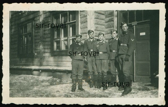 UNTERKUNFT DER LUFTWAFFE in Orscha Weißrussland - Soldaten Wehrmacht ...