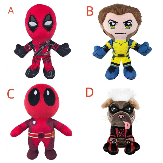 NEW DEADPOOL MARVEL Deadpool Wolverine Movie Plush Soft Toy Christmas ...