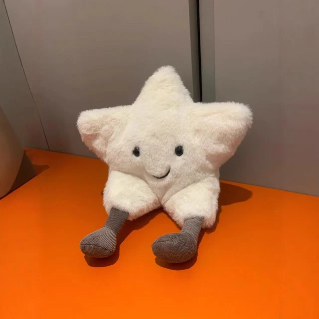 JELLYCAT 24CM CREAM Star: I Am Amuseable Soft Plush, New Tags + Dust ...