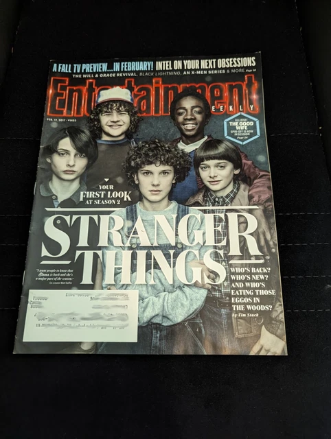 STRANGER THINGS ENTERTAINMENT Weekly Magazine Feb 17 2017 Millie Bobby ...