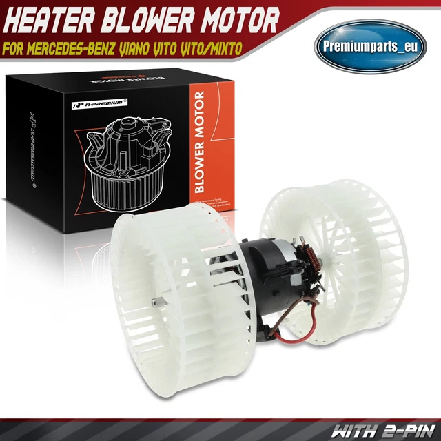 HEATER BLOWER MOTOR Fan for Mercedes-Benz Viano Vito Vito/Mixto W639 ...