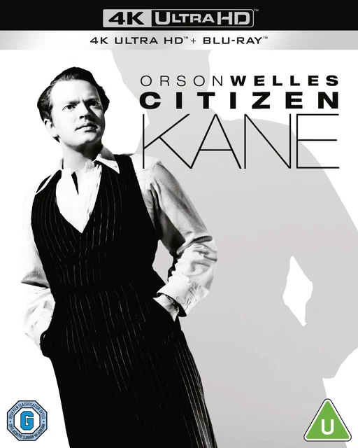 CITIZEN KANE (4K UHD Blu-ray) Arthur O'Connell Joseph Cotten Agnes ...